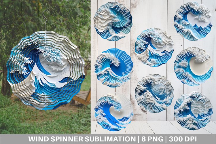 Wind Spinner | Sublimation Spinner Design