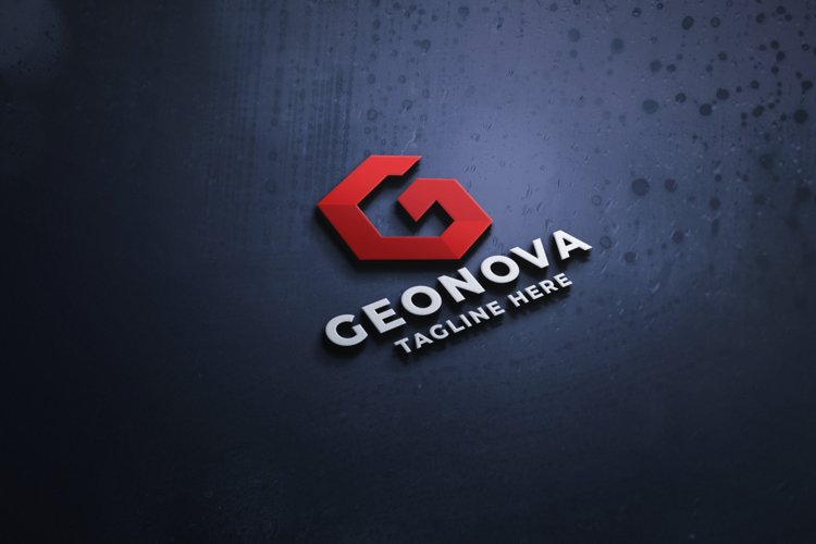Geonova Cubical G Letter Pro Logo Template