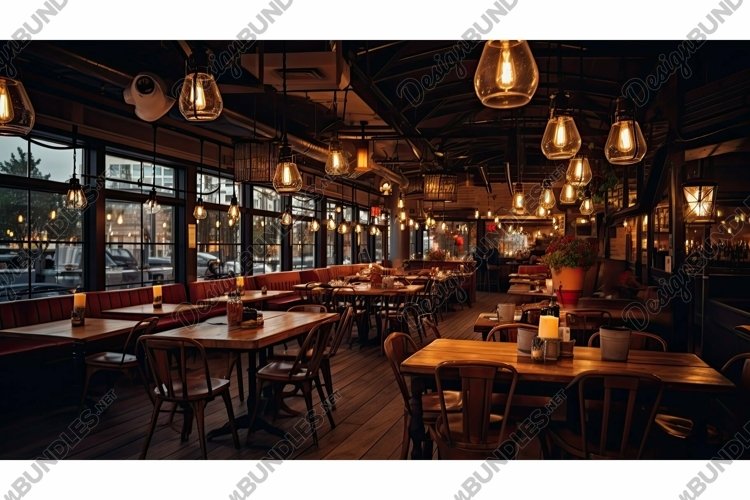 rustic restaurant lights