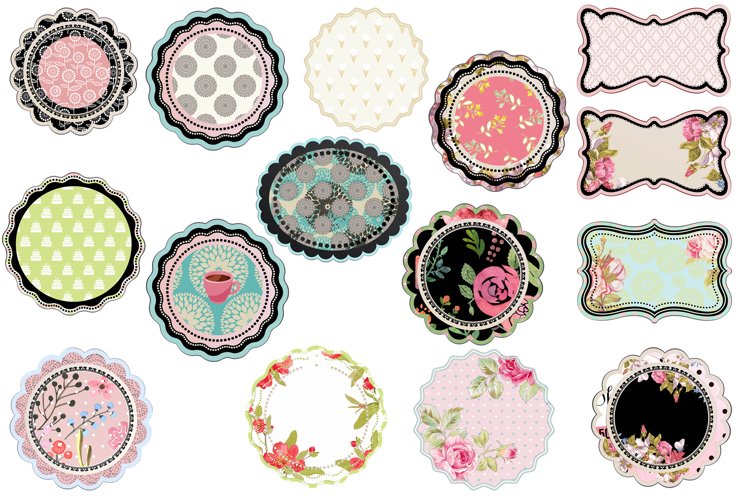 Digital Labels, Spring Labels