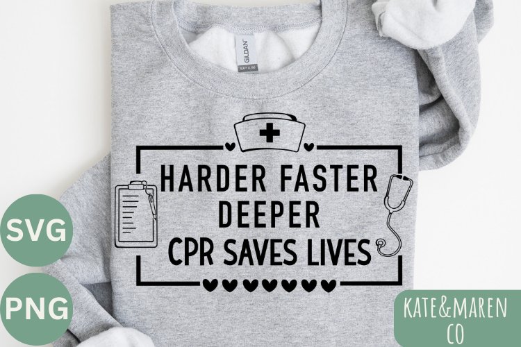 CPR SVG | Funny Nurse SVG | Healthcare SVG PNG (3012075)