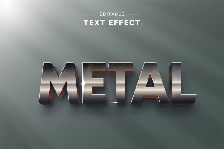 Editable Text Effect for Illustrator. Vector (2075595)