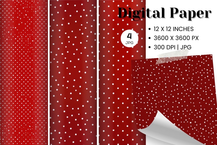 Polka dots Background Wallpaper Digital Paper Gift (6488995)