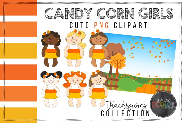 Candy Corn Clipart | Design Bundles