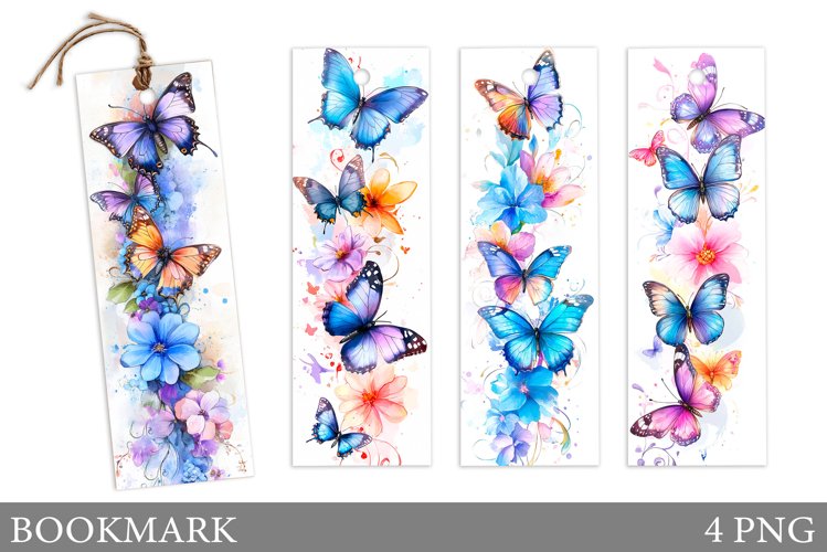 Butterflies Bookmark Design. Butterfly Bookmark (5034421)