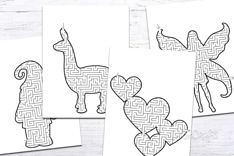 Kids Maze Printable | Design Bundles