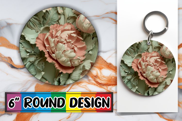 Unique 3D Art Sublimation Graphics