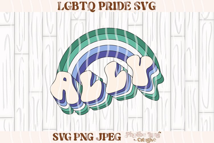 Gay ally SVG, Pride SVG, LGBTQ SVG, Love SVG (2106797) | Vectors ...