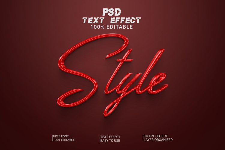 Style 3d Editable Text Effect Style (2483152)