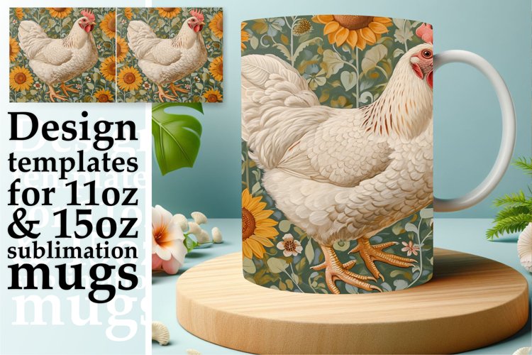 Whimsical Animals in a Spring Meadow Mug (3196380)