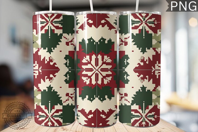 Christmas Tumbler Warp