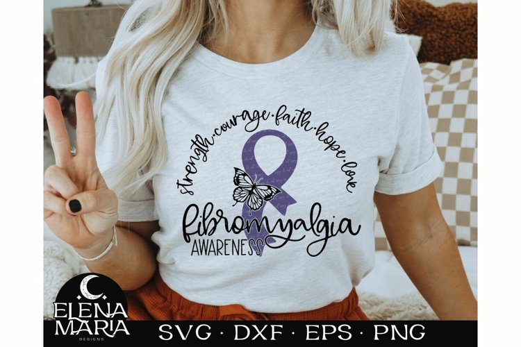Fibromyalgia Svg | Awareness Svg File