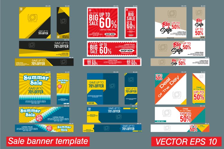 Sale banner template (29544)