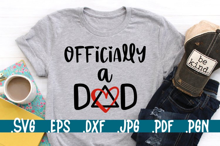 Officially dad SVG, Adoption SVG