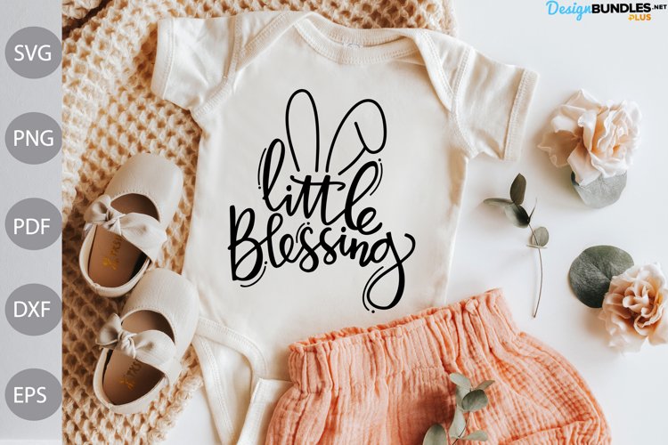 Little Blessing SVG Cut Files/ BABY Shirt SVG Design