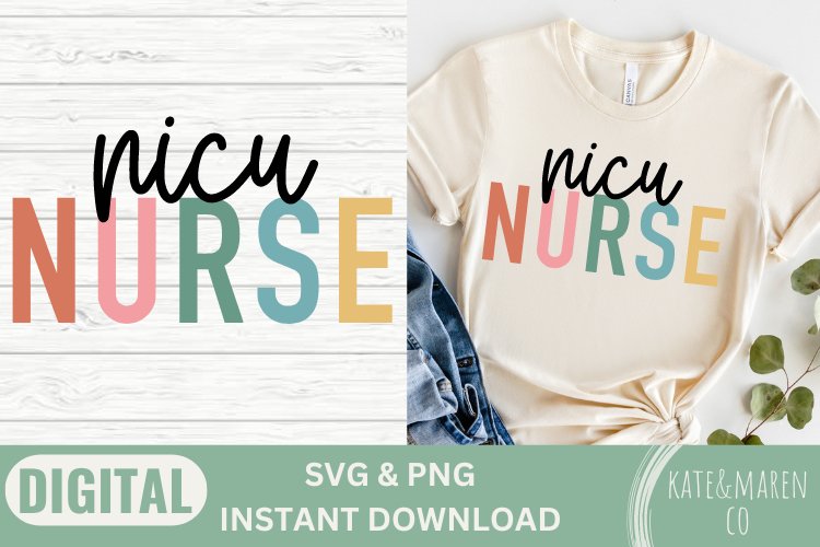 nicu nurse svg, neonatal svg, baby nurse svg