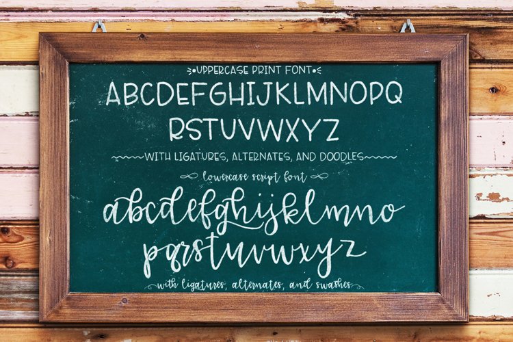 Lucille Handlettered Duo - Free Font of The Week | Font Bundles