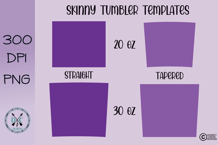 Template For Sublimation Tumblers