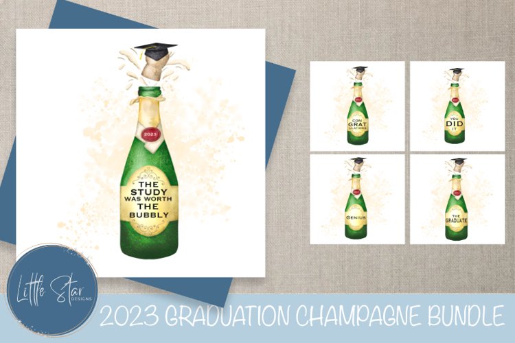 2023 Graduation Champagne