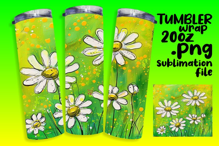 Colorful Flower Patterns for 20oz Tumbler Patterns