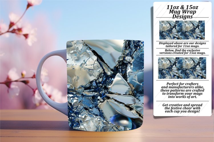 Radiant Geode Agate Mug Designs (3436834)