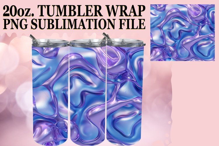 Artistic Colorful Pattern Tumbler Wrap Series