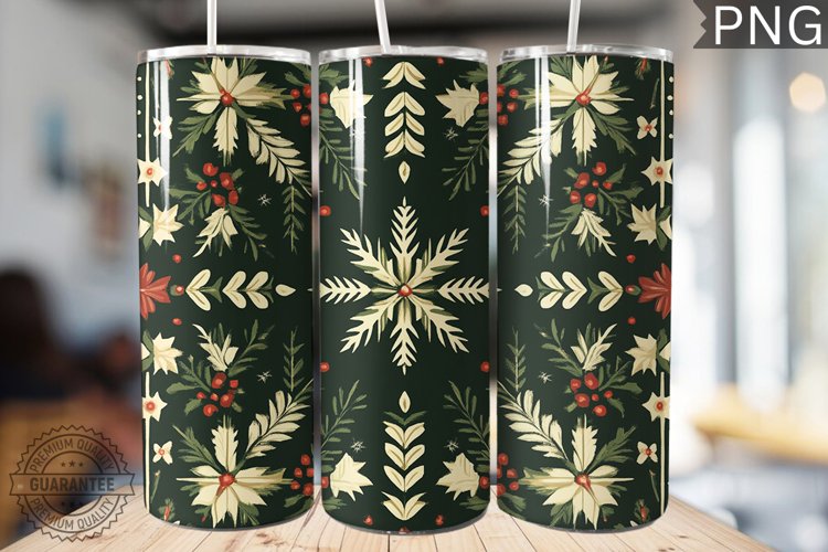 Christmas Tumbler Warp