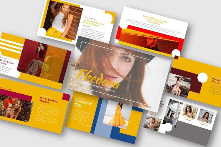 Fhedora - Creative Google Slides Template