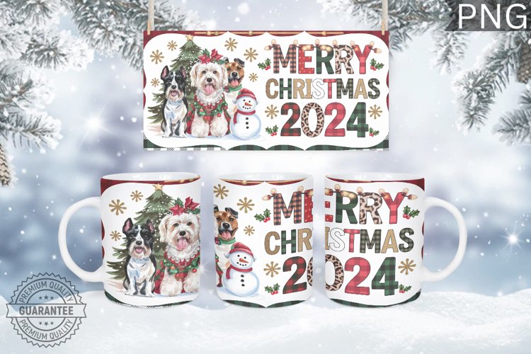 Christmas Mug Sublimation Design