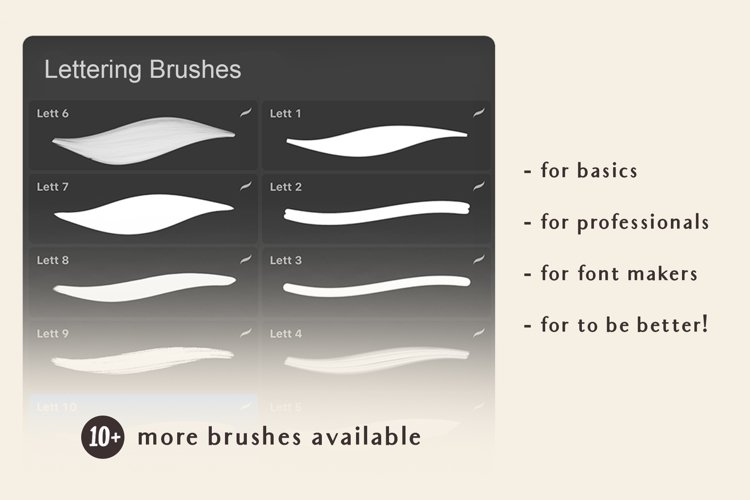Procreate Lettering Brushes - Free Design of The Week | Design Bundles