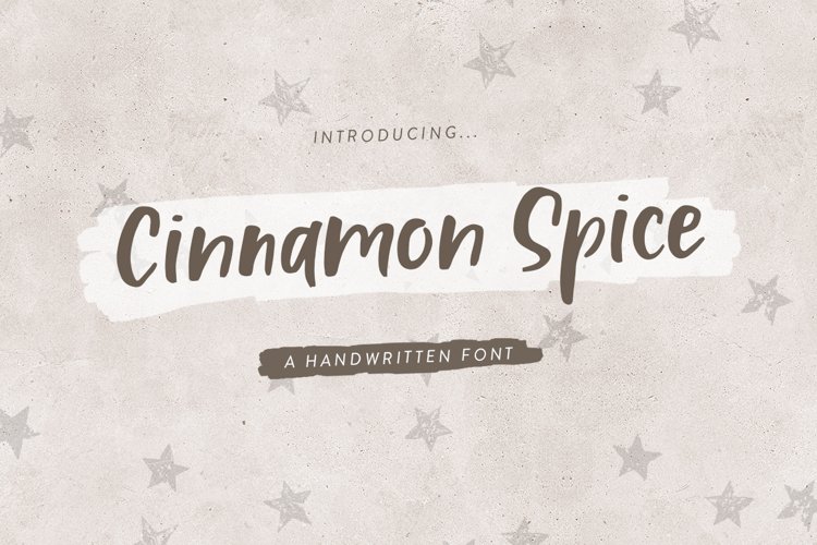Cinnamon Spice - Handwritten Font (86611) | Regular | Font Bundles