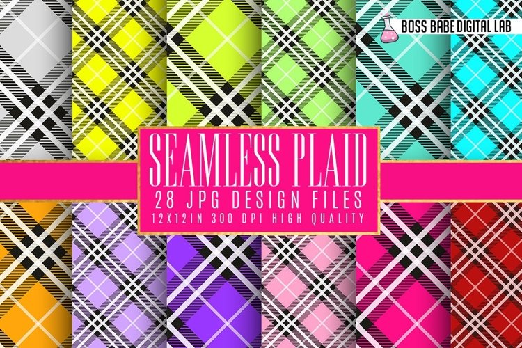 Plaid Digital Papers (367600)
