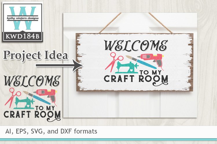Creativity SVG - Welcome To My Craft Room (1004434) | SVGs | Design Bundles