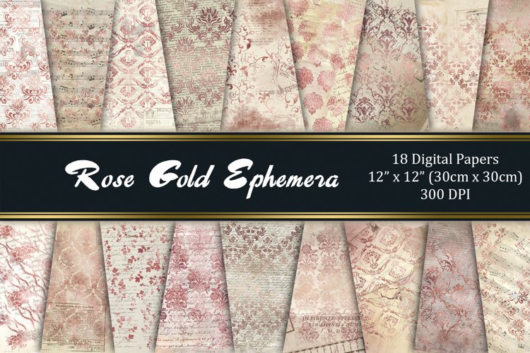 Rose Gold Ephemera (432239)