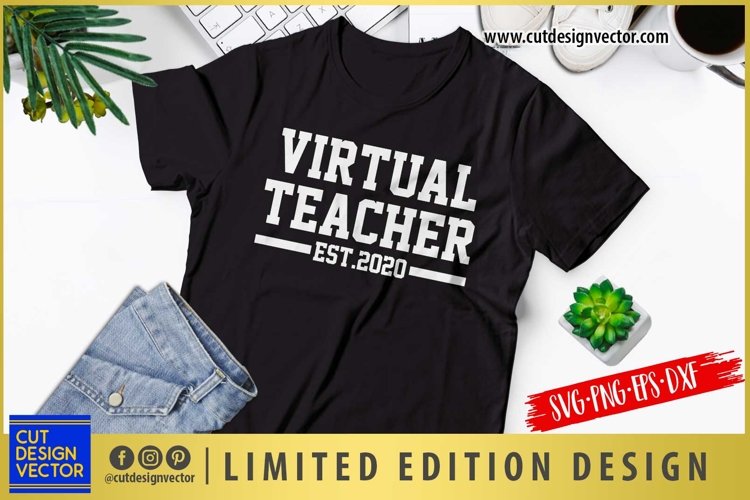 Virtual Teacher SVG (817714) | SVGs | Design Bundles