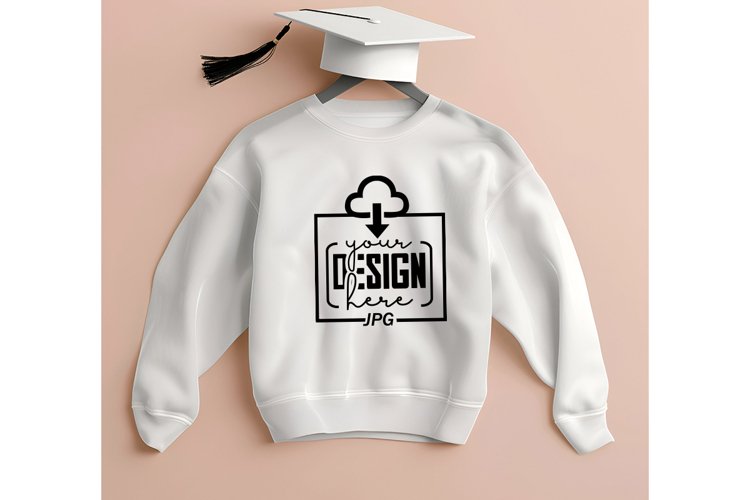 Graduation Sweatshirt Mockup creative art Jpg (4267166)
