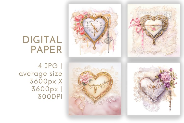 Valentines Digital Paper (2832816)