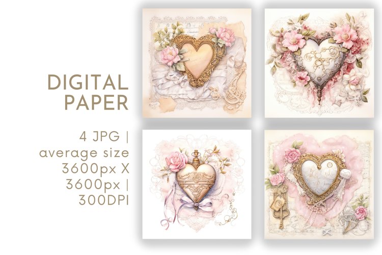 Valentines Digital Paper (2832821)