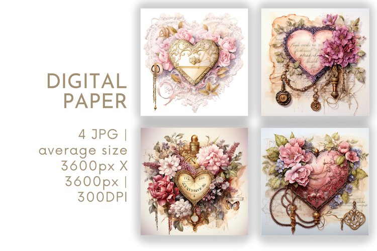 Valentines Digital Paper (2832811)