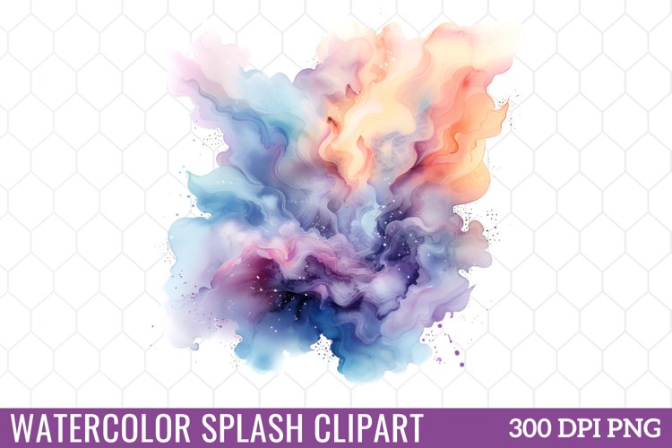 Watercolor Splash Clipart (3479437)