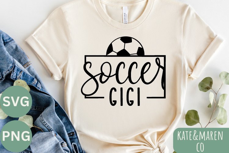 Soccer Gigi SVG | Grandson Soccer SVG