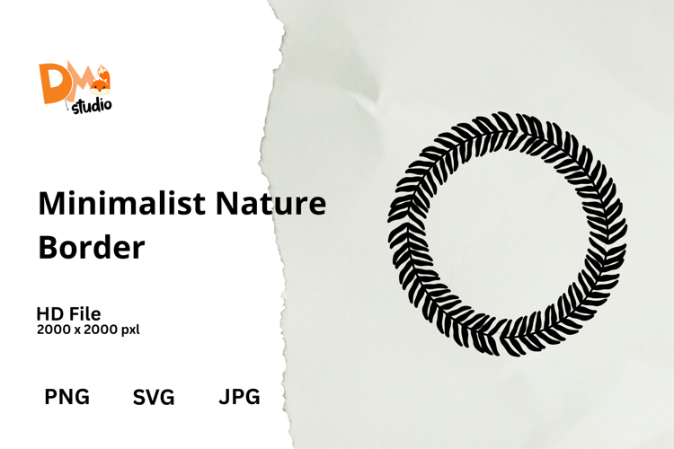 Minimalist Nature Border (6005860)