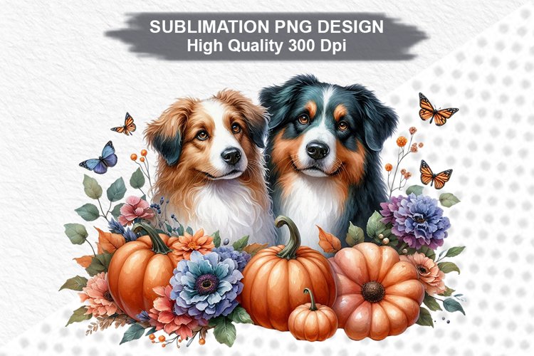 Halloween Dog - Halloween clipart Sublimation PNG Design