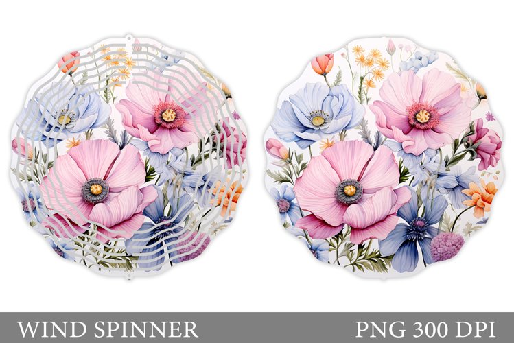 Flowers Wind Spinner Design. Wildflowers Wind (3746276)