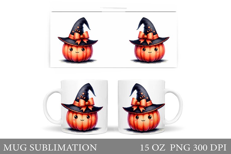 Cute Pumpkin Mug Design. Cute Halloween Mug (4321267)