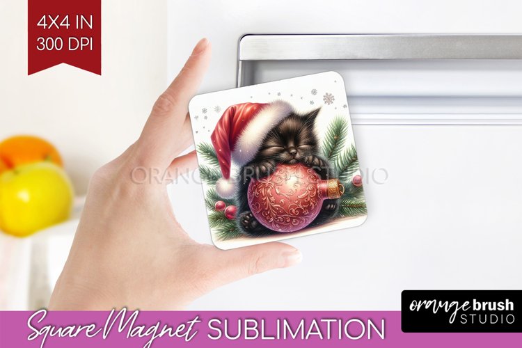 Christmas Animals Magnet Sublimation - Cute (5009482)
