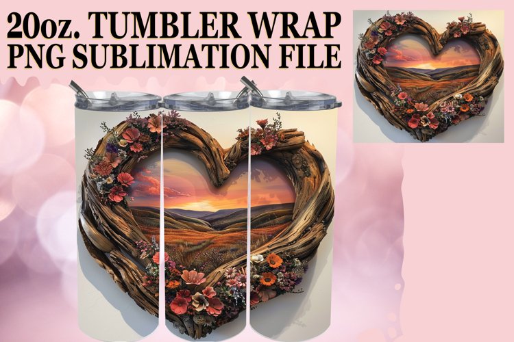 Nature's Palette: Wood Frame Wrap