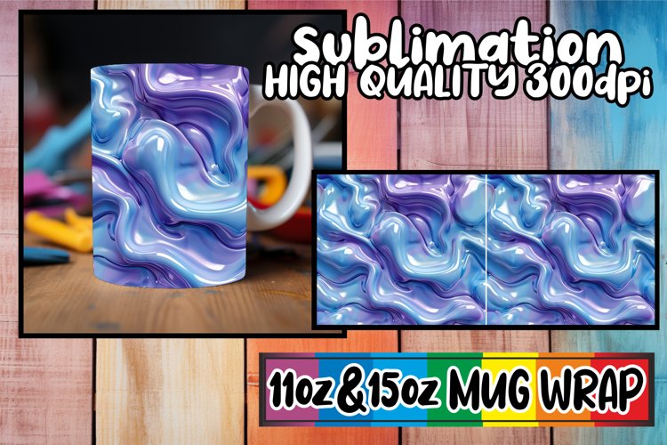 Dynamic Pattern Delight: Abstract Mug Art 11oz/15oz