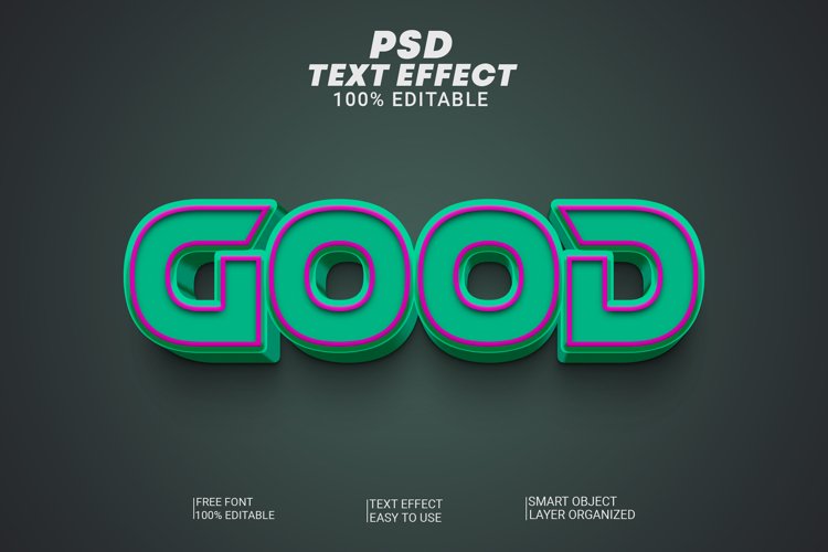 Good 3d Editable Text Effect Style (3371193)
