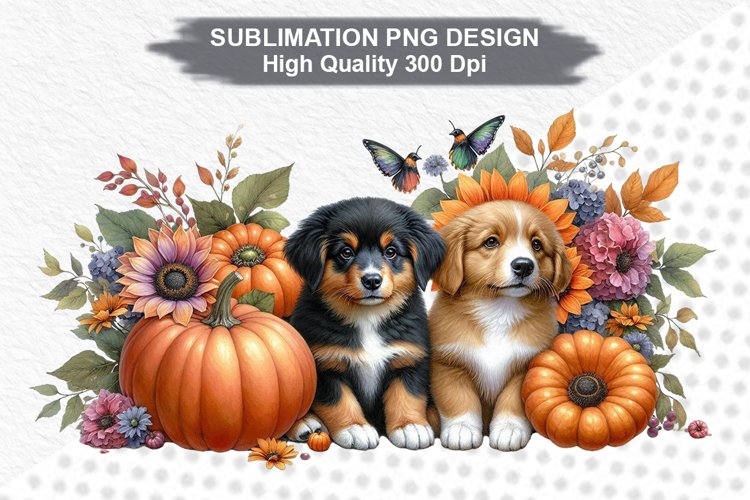 Halloween Dog - Halloween clipart Sublimation PNG Design